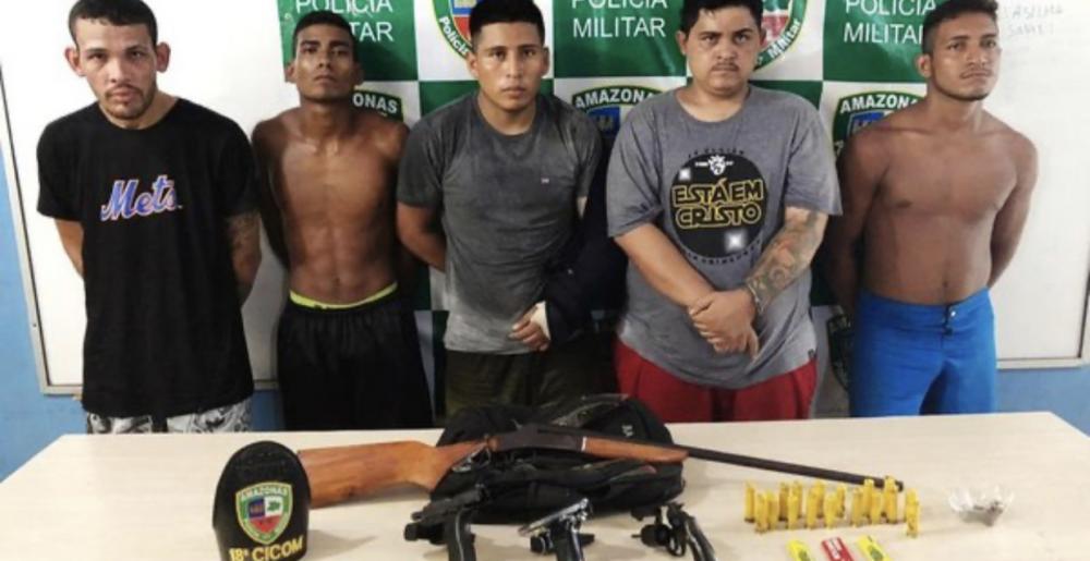 Membros De Facção Criminosa São Presos Com Armas E Munições Na Br 174